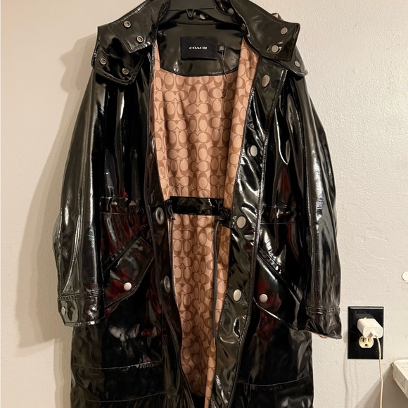 Coach | Jackets & Coats | Coach Raincoat With Horse And Carriage Coach ...